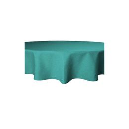 Haus und Deko Tischdecke Tischdecke rund Leinenoptik Lotuseffekt Tischwäsche Wasserabweisend (1-tlg)