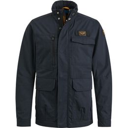 PME-Legend PME LEGEND Feldjacke, Stehkragen, Logo-Patch, für Herren, blau, XXL