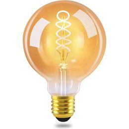 ZMH LED-Leuchtmittel LED Lampe E27 Glühbirne: G95//G125 Vintage Edison Leuchtmittel 4W