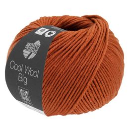 Lana Grossa Lana Grossa - Cool Wool Big Melange 1608 rotorange meliert Häkelwolle