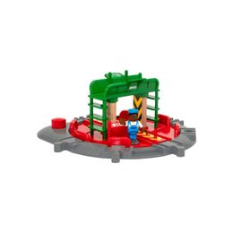 Brio® Spielzeug-Eisenbahn Lok-Drehscheibe mit Kontrollbrücke