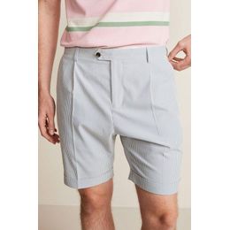 next Shorts Gestreifter Seersucker-Anzug: Shorts (1-tlg)