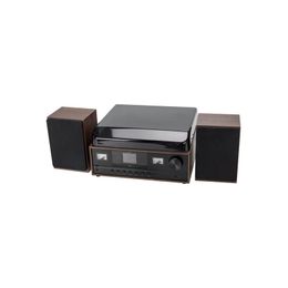 Denver MRD-52 - Retro music system - LP - CD - FM - DAB - Bluetooth - Dark Wood