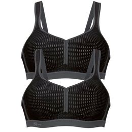 Anita active Sport-BH 2er Pack Sport BH ohne Bügel Performance (Spar-Set