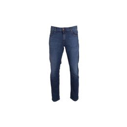 Alberto Straight-Jeans marineblau regular (1-tlg)