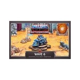 Asmodee Masters of the Universe: Battleground Wave 6 - Fighting Foe Men Faction, Brettspiel Erweiterung