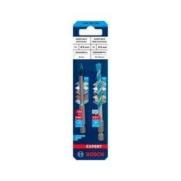 Bosch Expert HEX-9 HardCeramic + HEX-9 MultiConstruction Bohrer-Satz, Ø 6mm 2-teilig Materialeignung: Mehrzweck, Beton, Fliesen, Holz, Kunststoff, Mauerwerk, Metall, Stahl, Stein Werkzeugaufnahme: Standard-Bohrfutter, Sechskant 6,3mm (1/4") Anzahl: 2-teiliges Set Enthaltene Größen: 6mm