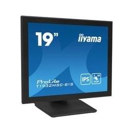iiyama ProLite T1932MSC-B1S, LED-Monitor 48 cm (19 Zoll), schwarz (matt), SXGA, IPS, Touchscreen