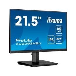 iiyama ProLite XU2292HSU-B6, LED-Monitor 55 cm (22 Zoll), schwarz (matt), Full HD, IPS, 100Hz Panel