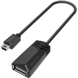 Hama USB OTG Adapter, Micro USB Stecker – USB A Buchse Adapter Adapter
