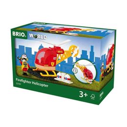 Brio® Spielzeugeisenbahn-Lokomotive World Eisenbahn Hubschrauber Feuerwehr 3 Teile 33797
