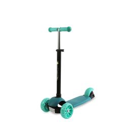 Lorelli Kinderroller Draxter 3 Räder, höhenverstellbar, PU-Leuchträder Fußbremse grün