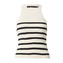 Véro Moda VERO MODA Sticktop 'VMSABA' Damen Größe L beige / schwarz
