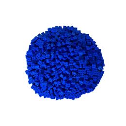 Lego® Spielbausteine Lego® 2x2 Steine Hochsteine Blau