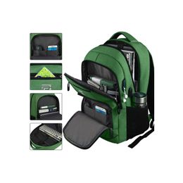 REDOM Laptoprucksack Laptop Rucksack Rucksäcke Schulrucksack Wasserbeständig Laptoptasche (Laptop Notebook Tasche Schule Uni Rucksack