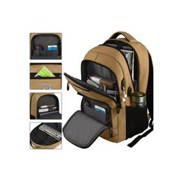 REDOM Laptoprucksack Laptop Rucksack Rucksäcke Schulrucksack Wasserbeständig Laptoptasche (Laptop Notebook Tasche Schule Uni Rucksack