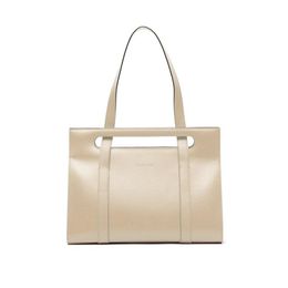 Gretchen Henkeltasche Chouchou Tote, mit stilisiertem Kurzgriff, beige