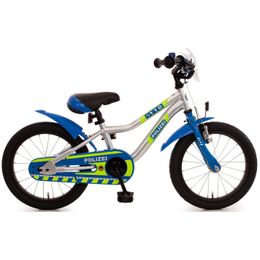 Bachtenkirch Kinderfahrrad Polizei K, 1 Gang, silberfarben