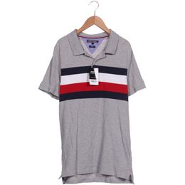 Tommy Hilfiger Herren Poloshirt, grau, Gr. 52