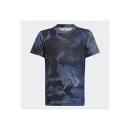 adidas Sportswear Trainingsshirt B HIIT TEE blau/schwarz/weiß