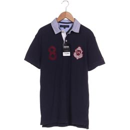 Tommy Hilfiger Herren Poloshirt, marineblau, Gr. 48