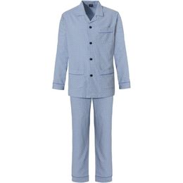 Robson Pyjama Herren Flanell Schlafanzug (2 tlg) Baumwollegroße Größen