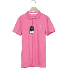 Hollister Herren Poloshirt, pink, Gr. 46