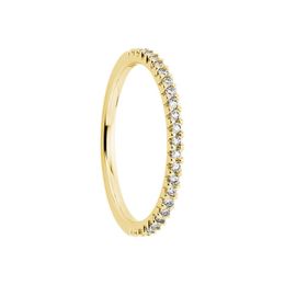 ONE ELEMENT Diamantring 0.25 ct Diamant Brillant Ring aus 585 Gelbgold, Damen Gold Schmuck, goldfarben
