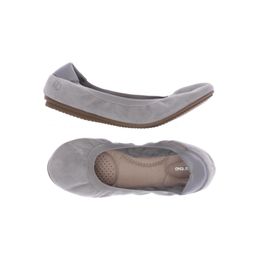 LANDS' END Lands End Damen Ballerinas, grau