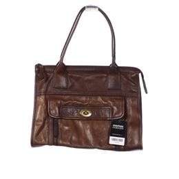 Fossil Damen Handtasche, braun, Gr.