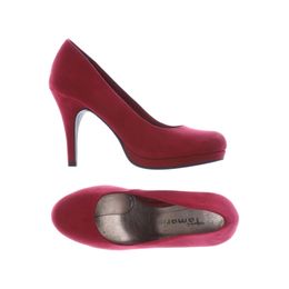 Tamaris Damen Pumps, rot