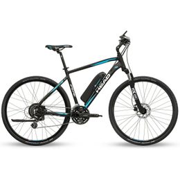 Head E-Bike e I-Peak RM, 24 Gang S-Ride RDM200 Schaltwerk, Kettenschaltung, Heckmotor, 504 Wh Akku, schwarz