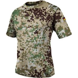 Normani Funktionsshirt Herren Tactical T-Shirt „Macapá“ Bundeswehr Tropen BW Tropenhemd Unterhemd mit Deutschlandfahnen Kurzarm Tactical Shirt