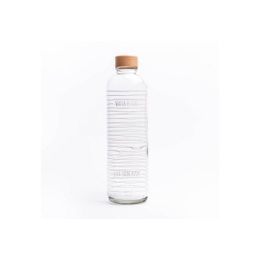 Yogabox Trinkflasche CARRY 1 l WATER IS LIFE GLAS