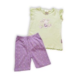 Moonline Shorty Kinder Schlafanzug Shortys Kurzarm Pyjama Nachthemden (1 tlg) Baumwolle