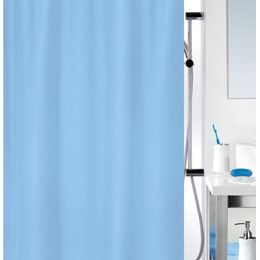 Spirella Duschvorhang Primo Breite 240 cm, blau