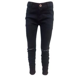 Family Trends Bequeme Jeans Risse im destroyed Look, schwarz