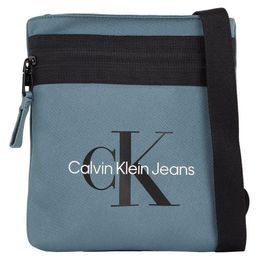 Calvin Klein Jeans Mini Bag SPORT ESSENTIALS FLATPACK18 M, kleine Umhängetasche Herren Schultertasche, blau