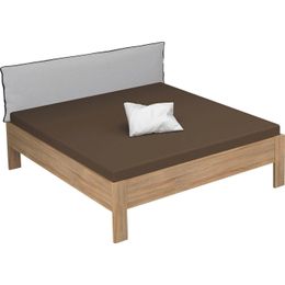 Rauch Futonbett Aditio, Kopfteil Webstoff mit abgesetztem Keder, beige