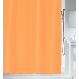 Spirella Duschvorhang Primo Breite 240 cm, orange