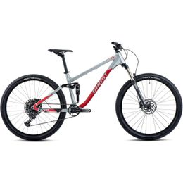 GHOST Mountainbike Kato FS Base AL, 12 Gang SRAM SX Eagle Schaltwerk, Kettenschaltung, grau