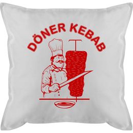 Shirtracer Dekokissen Original Döner Kebab Logo