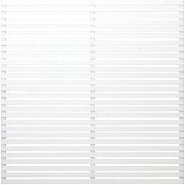 Plus Sichtschutzelement Tokyo, (Set), Höhe: 180 cm, Gesamtlänge: 5,76 bis 13,32 m, zum Einbetonieren, weiß