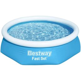 Bestway Quick-Up Pool ohne Pumpe, ØxH: 244x61 cm, blau