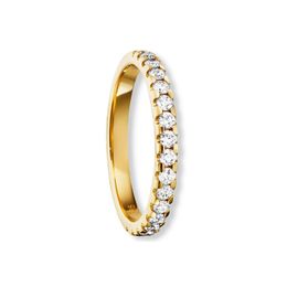 ONE ELEMENT Diamantring 0.5 ct Diamant Brillant Ring aus 585 Gelbgold, Damen Gold Schmuck, goldfarben