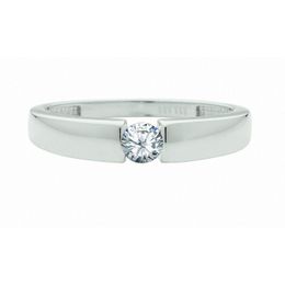 Adelia´s Adelia´s Fingerring 925 Silber Ring mit Zirkonia, Silberschmuck für Damen, silberfarben