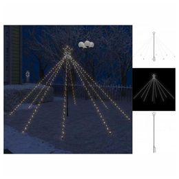 vidaXL Christbaumschmuck LED-Lichterkette Weihnachtsbaum Indoor Outdoor 400 LEDs 2