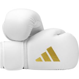 adidas Performance Boxhandschuhe Speed 50, goldfarben|weiß