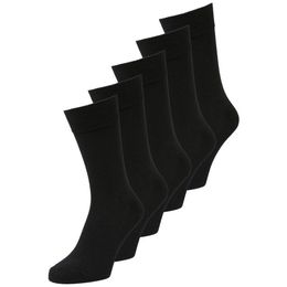 Götzburg GÖTZBURG Socken (5-Paar) im 5er-Pack mit Silverplus-Technologie, schwarz