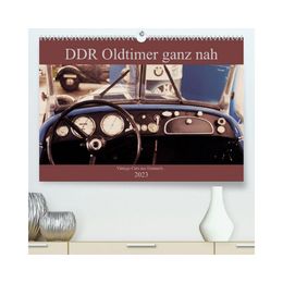 Calvendo Wandkalender DDR Oldtimer ganz nah (Premium